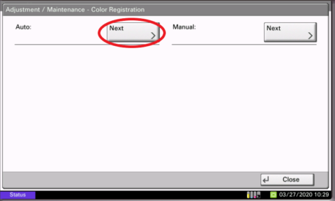 How to perform a color calibration on your Kyocera printer