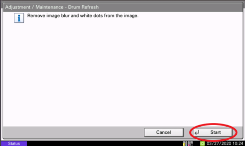 How to perform a color calibration on your Kyocera printer