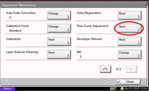 How to perform a color calibration on your Kyocera printer