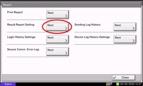 Scan Result Reports | How to turn on the Scan results report