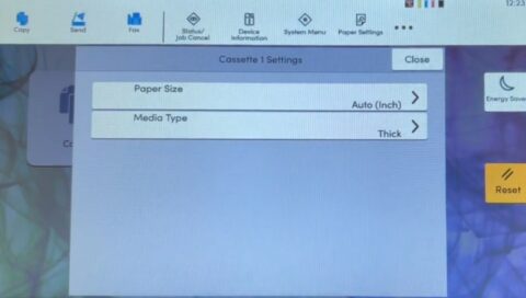 Kyocera paper tray | Paper Tray Settings on a Kyocera TASKalfa