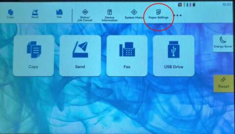 Kyocera paper tray | Paper Tray Settings on a Kyocera TASKalfa