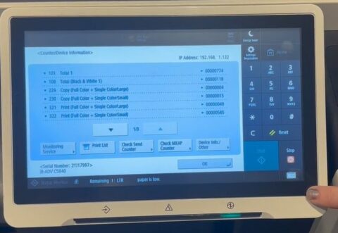 Canon Printer Meter Reading | How to get a Canon Print Count