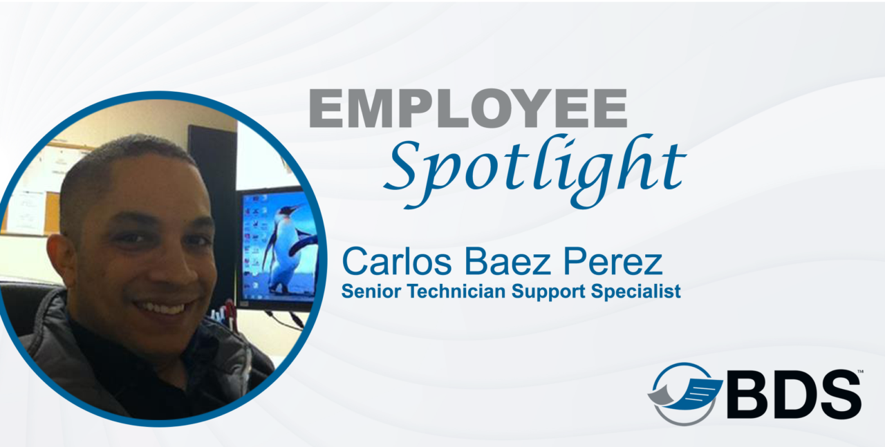 February Employee Spotlight: Carlos Baez Perez