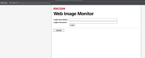 How to print a Ricoh fax transmission Confirmation Page